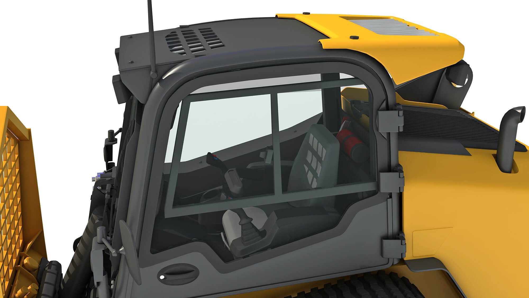 Skid Steer Loader Tree Cutter - 3D Model by 3D Horse