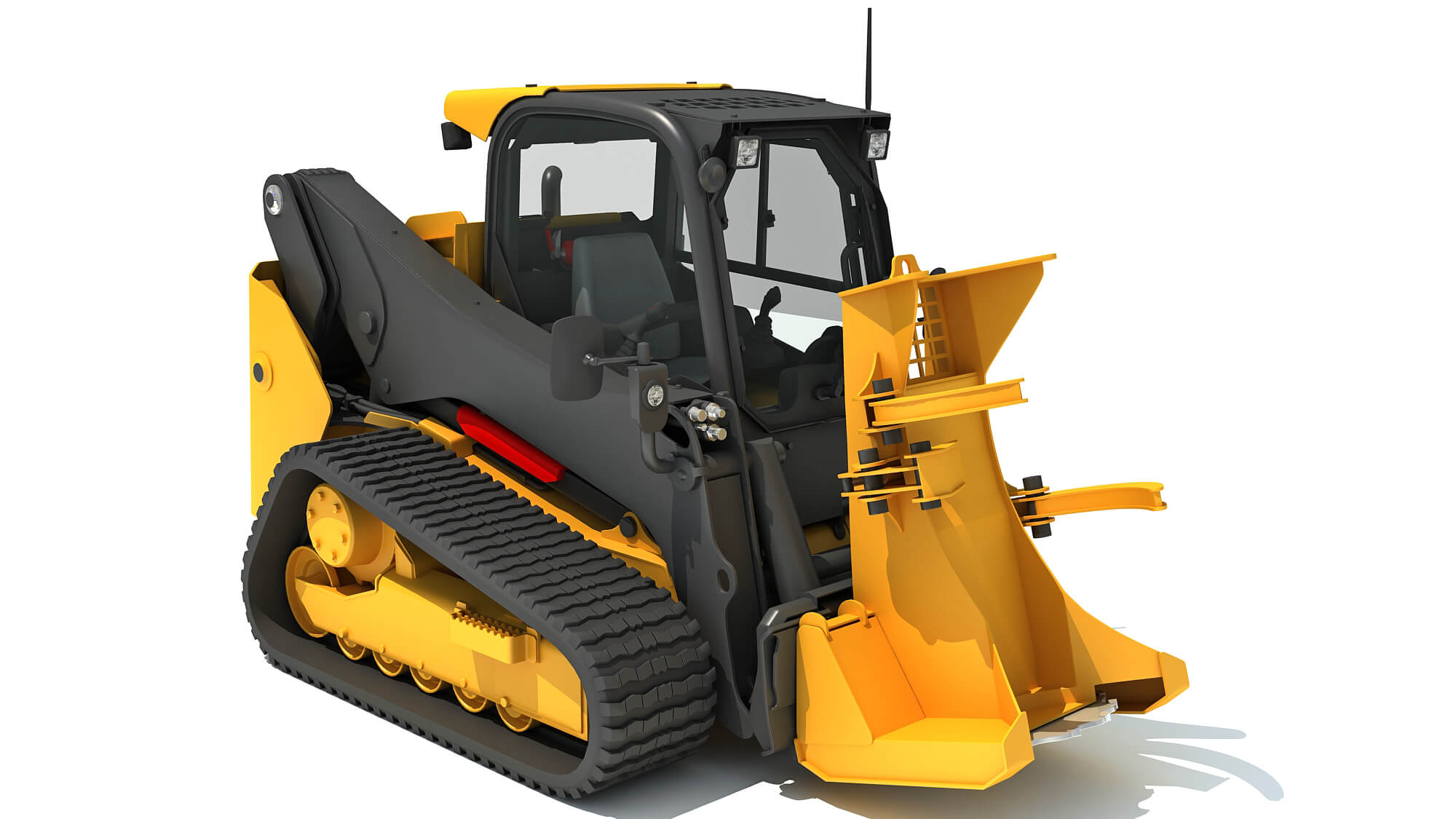 Skid Steer Tree Cutter - 3D Model by 3D Horse