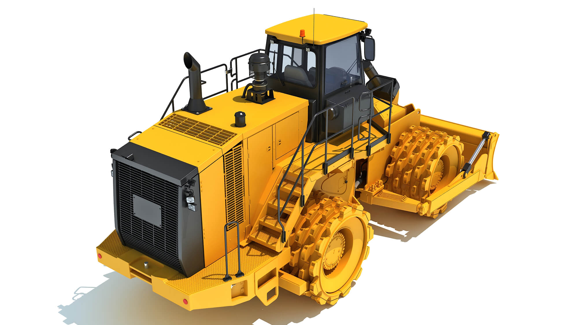Soil Compactor model by 3D Horse