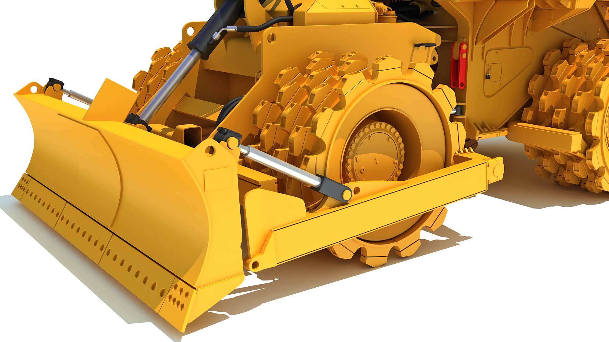 Soil Compactor model by 3D Horse