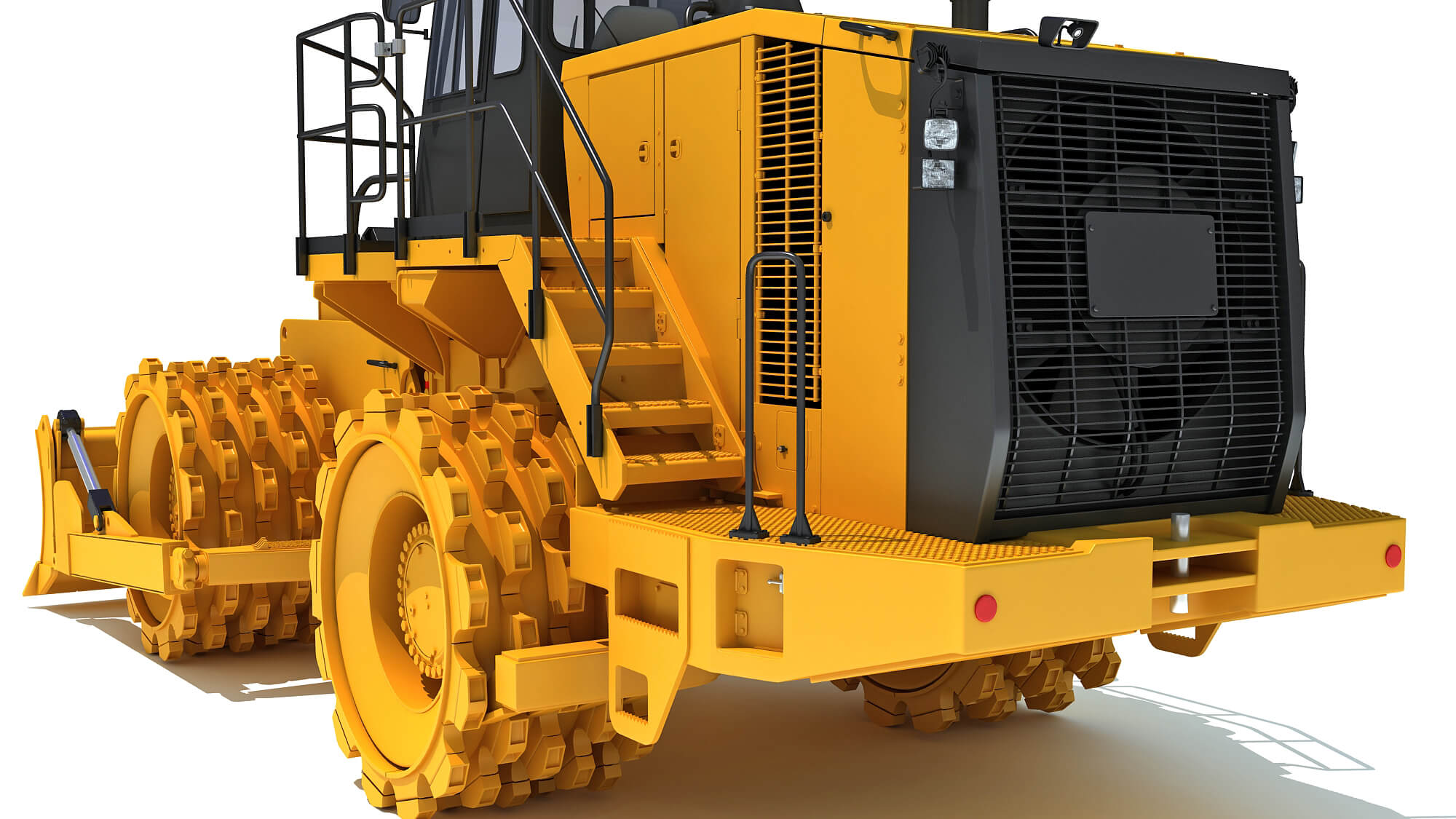 Soil Compactor model by 3D Horse