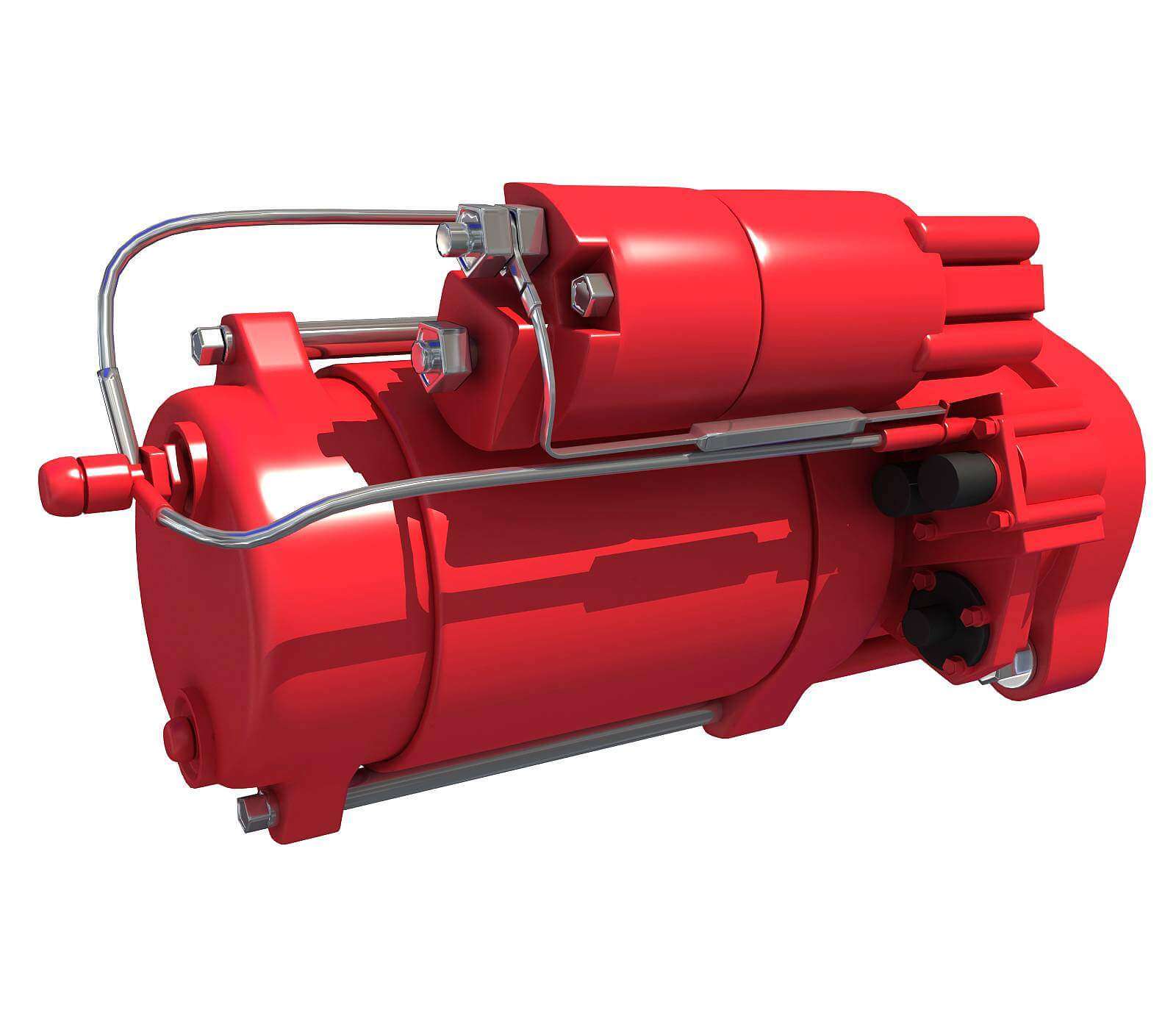 Starter Motor - 3D Model by 3D Horse