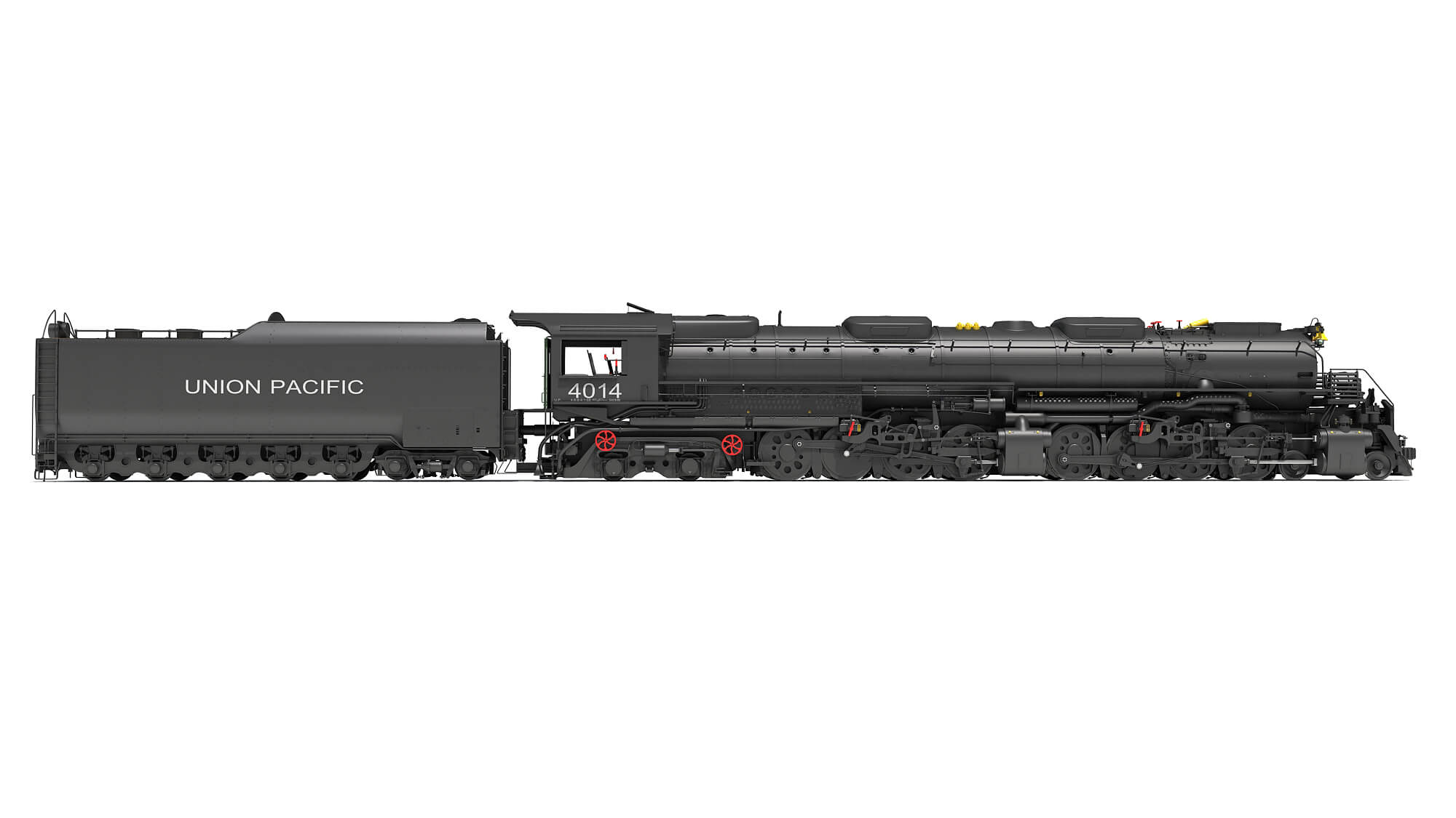 Steam Locomotive Big Boy Train - 3D Model by 3D Horse