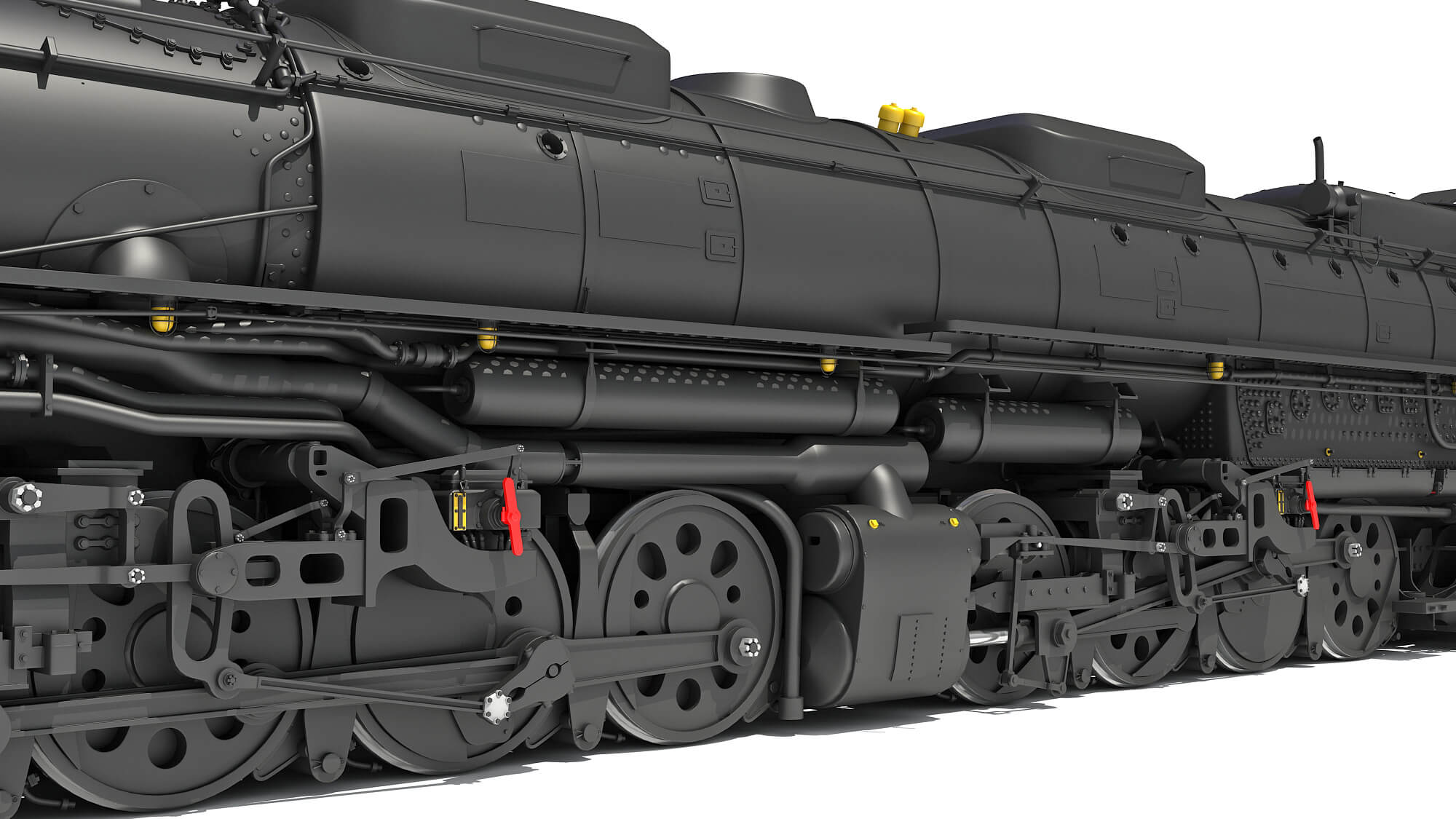 Steam Locomotive Big Boy Train - 3D Model by 3D Horse