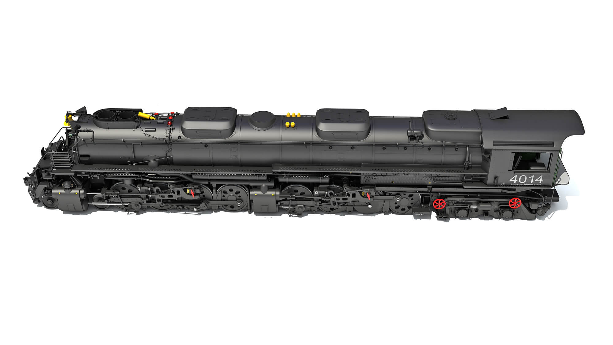 Steam Locomotive Big Boy Train - 3D Model by 3D Horse