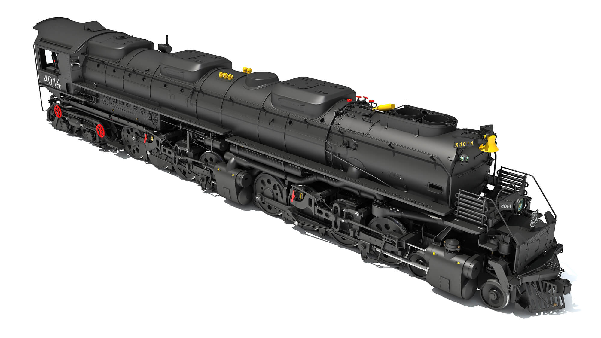 Steam Locomotive Big Boy Train - 3D Model by 3D Horse