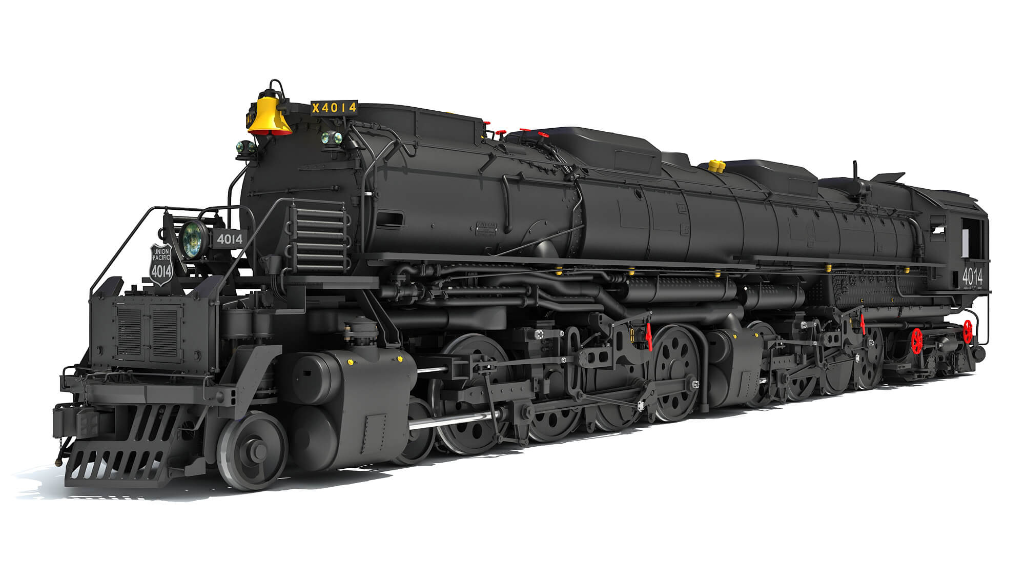 Steam Locomotive Big Boy Train - 3D Model by 3D Horse