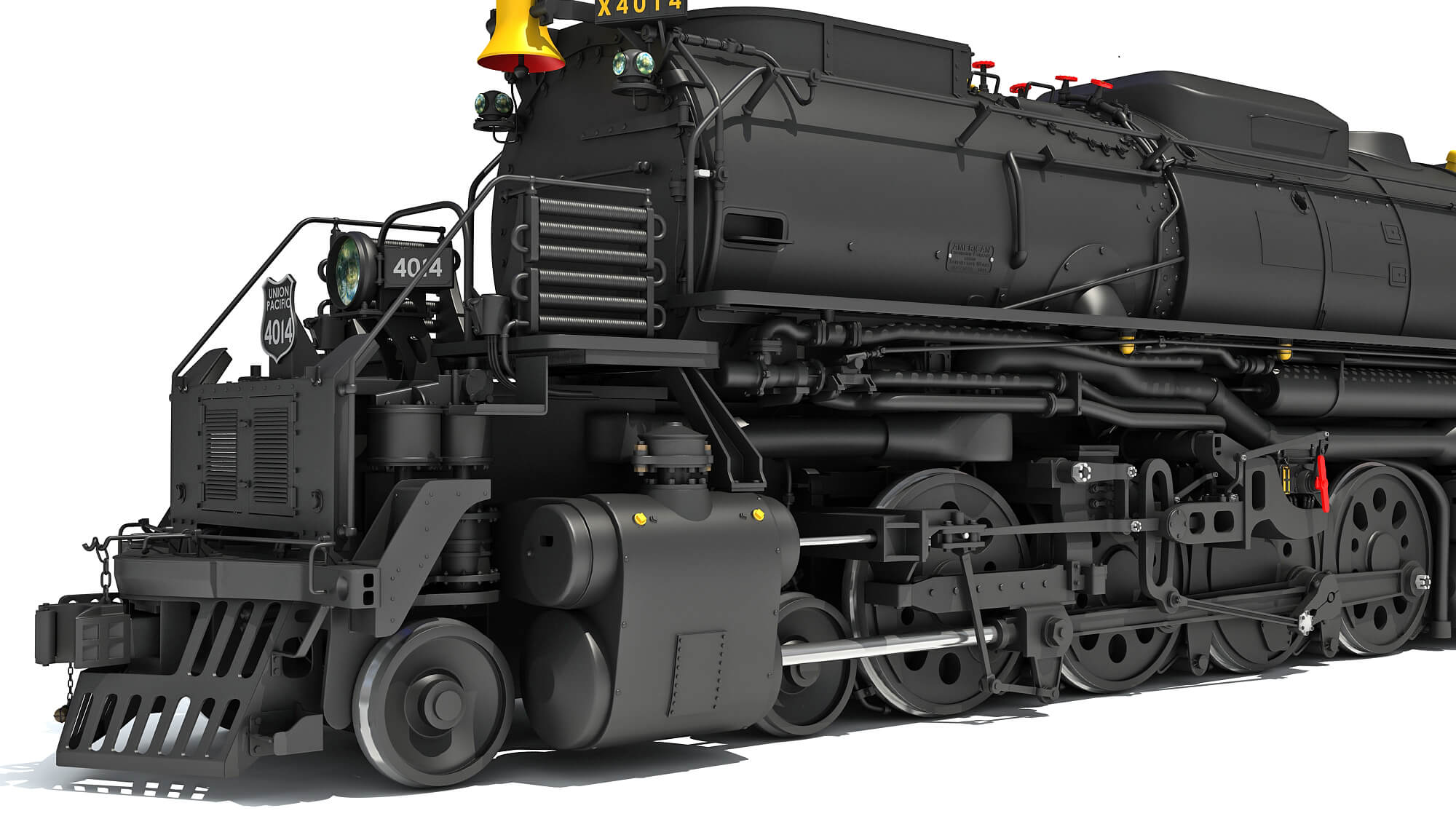 Steam Locomotive Big Boy Train - 3D Model by 3D Horse
