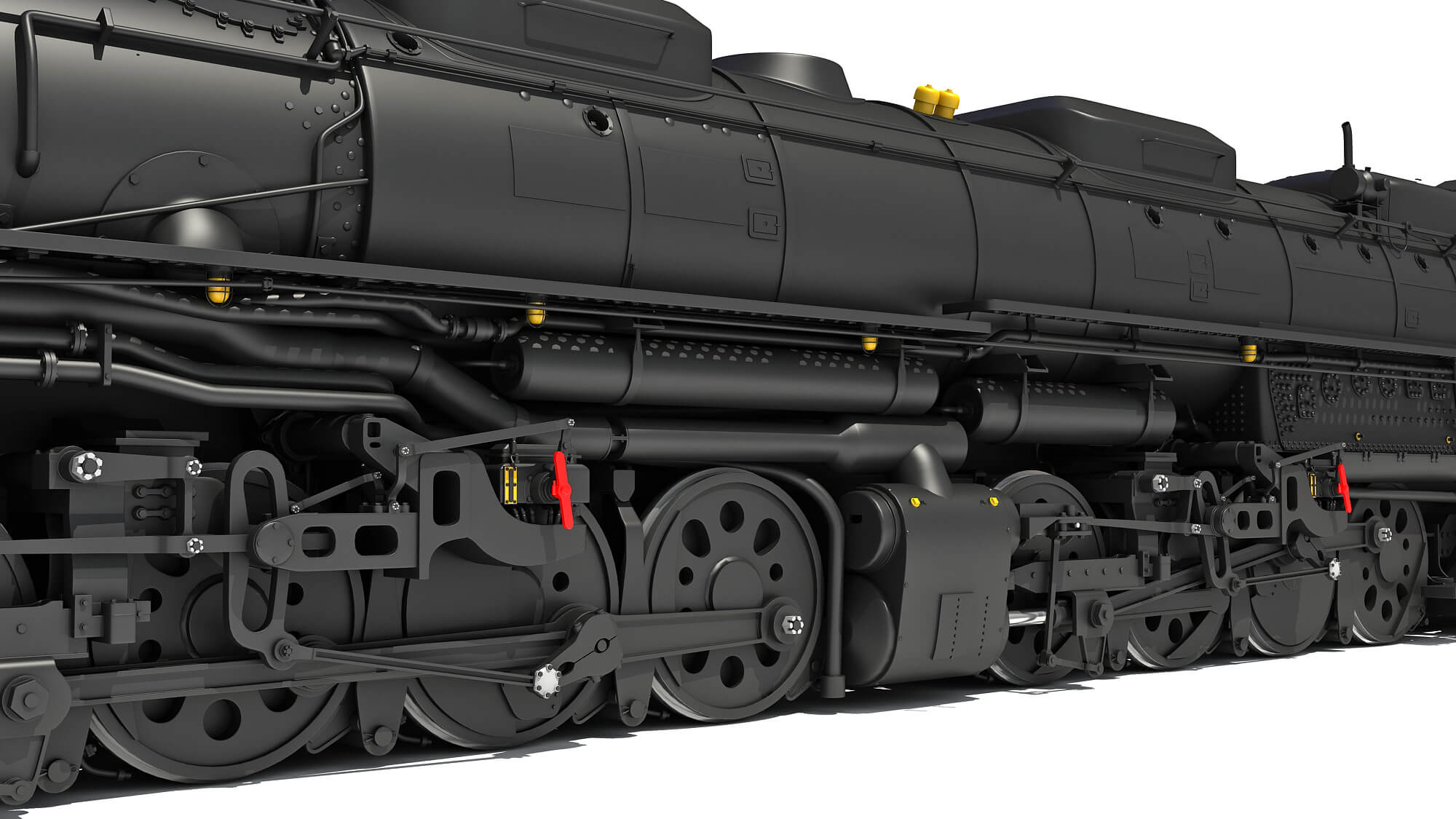 Steam Locomotive Big Boy Train - 3D Model by 3D Horse