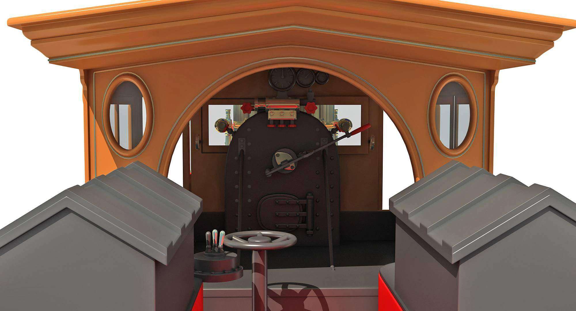 Steam Locomotive Leviathan - 3D Model by 3D Horse