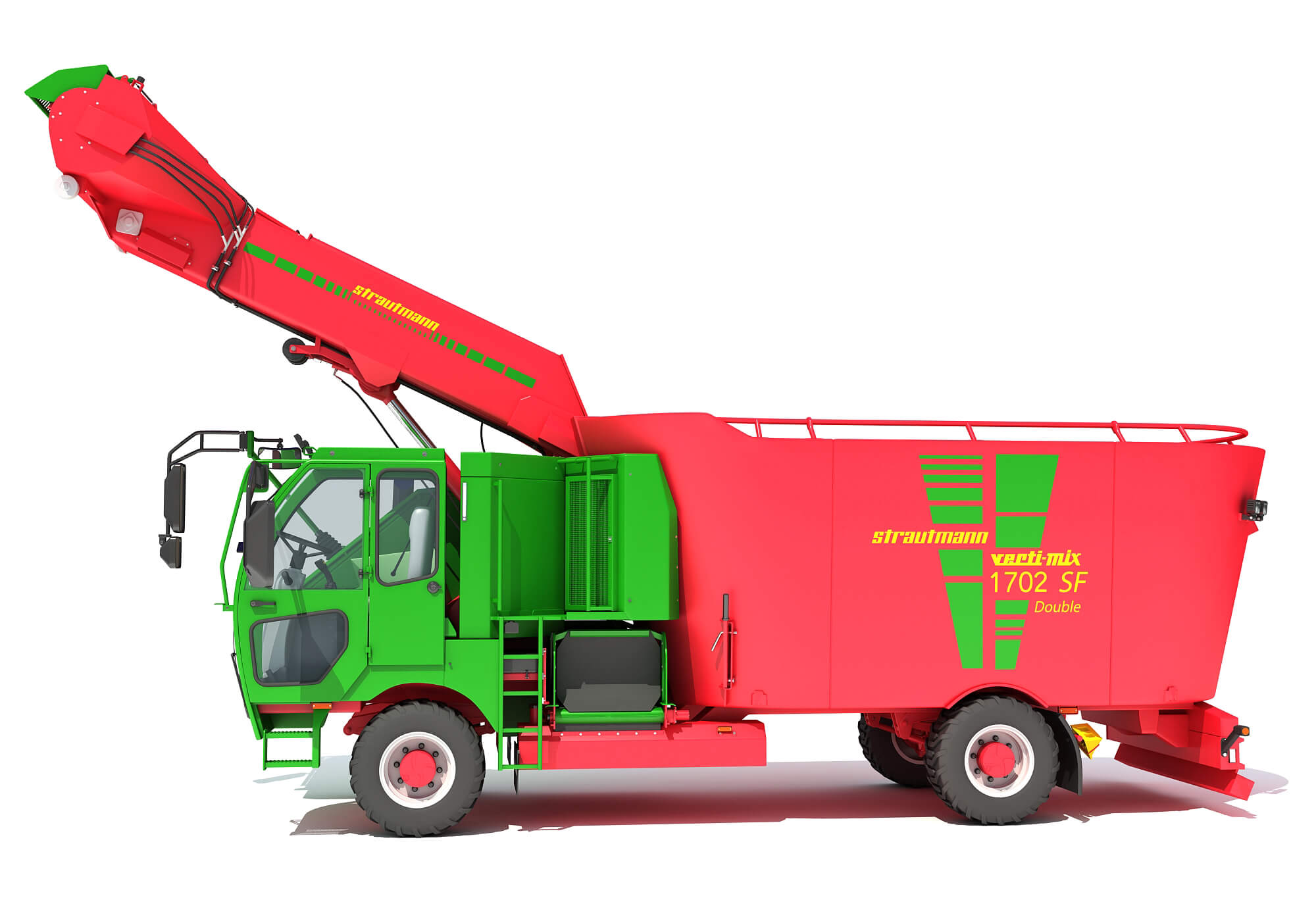 Strautmann Fodder Mixing Wagon - 3D Model by 3D Horse