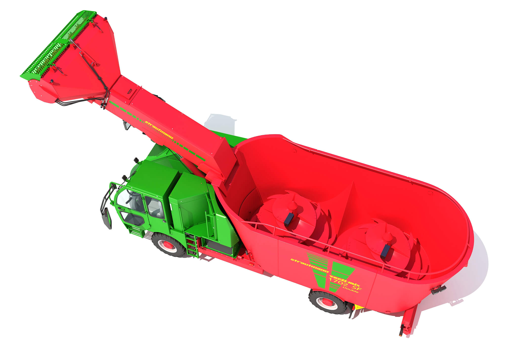 Strautmann Fodder Mixing Wagon - 3D Model by 3D Horse
