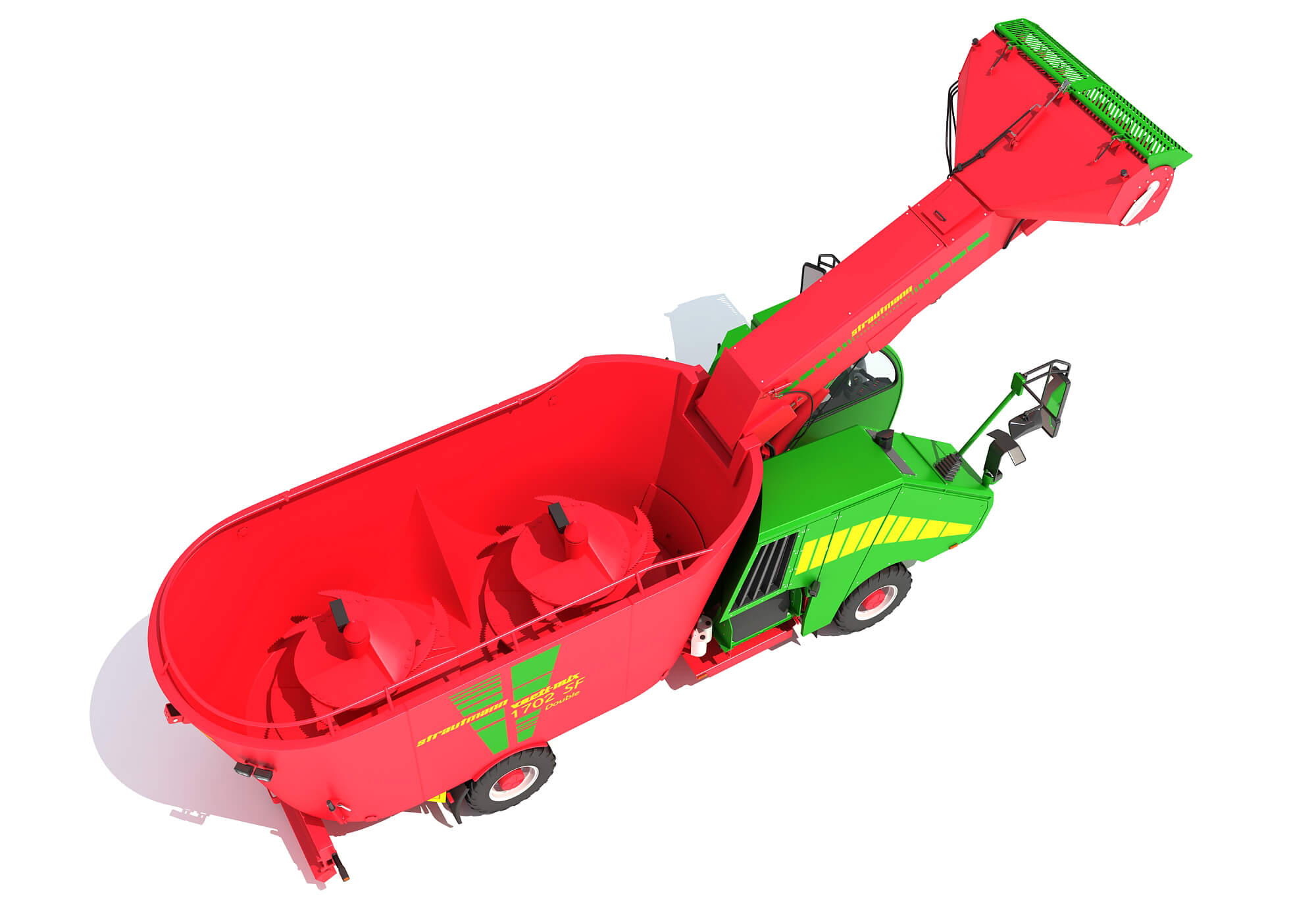 Strautmann Fodder Mixing Wagon - 3D Model by 3D Horse