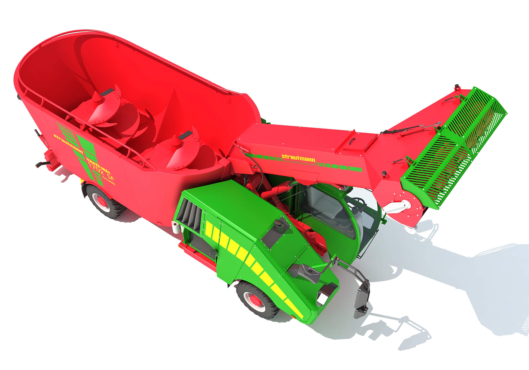 Strautmann Fodder Mixing Wagon - 3D Model by 3D Horse