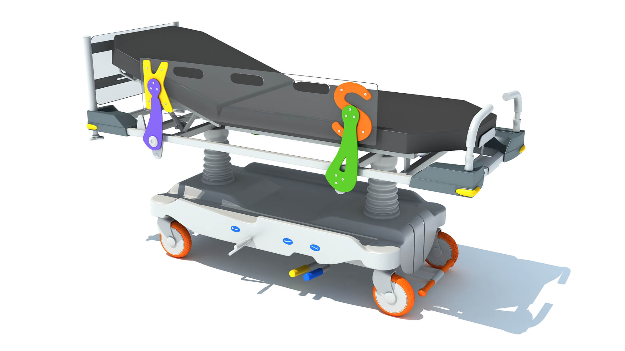 Stretcher Trolley for Kids - 3D Model by 3D Horse
