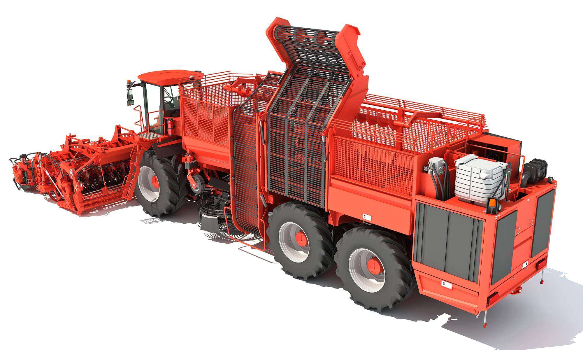 Sugar Beet Harvester - 3D Model by 3D Horse