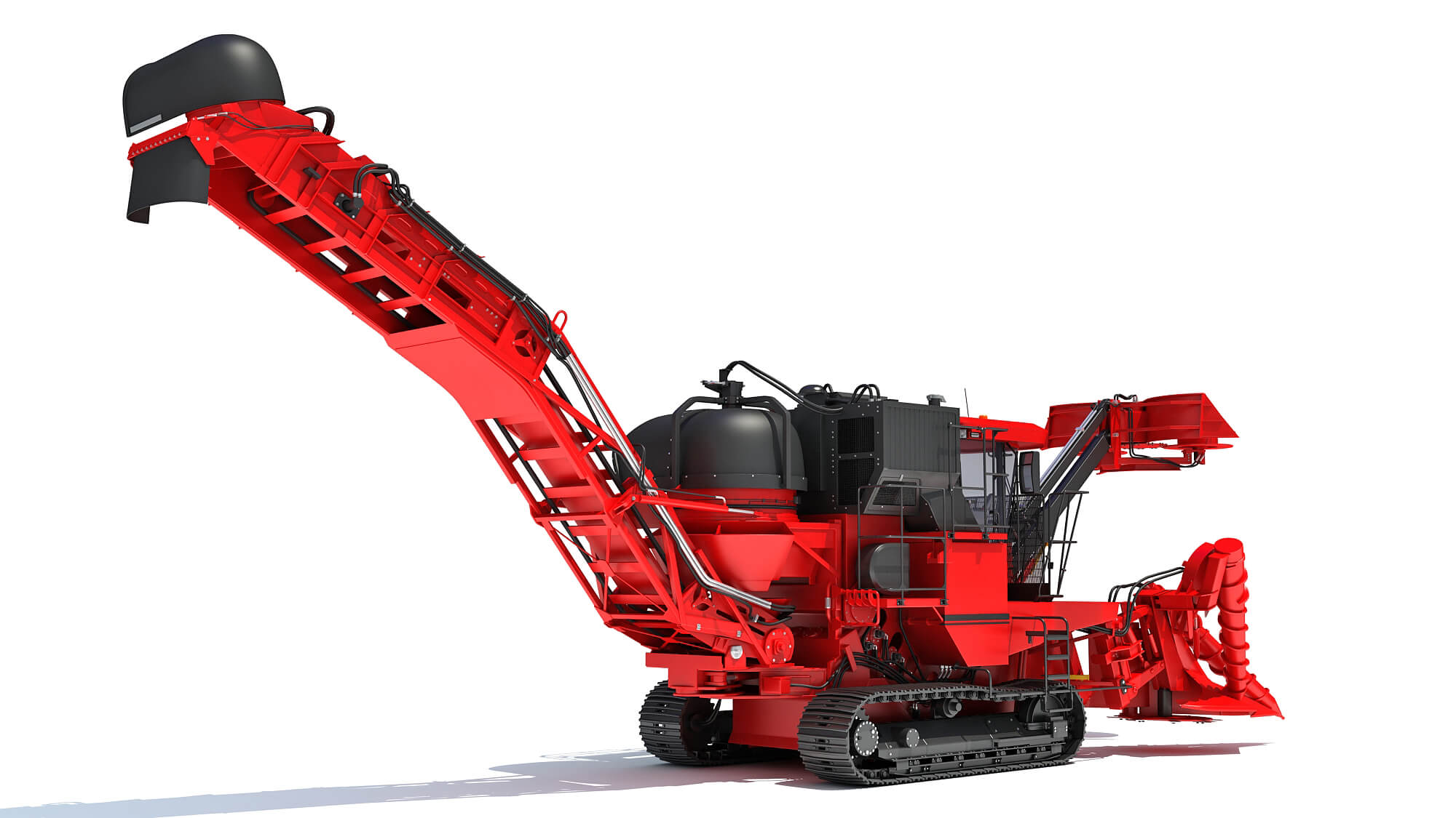 Sugar Cane Harvester - 3D Model by 3D Horse