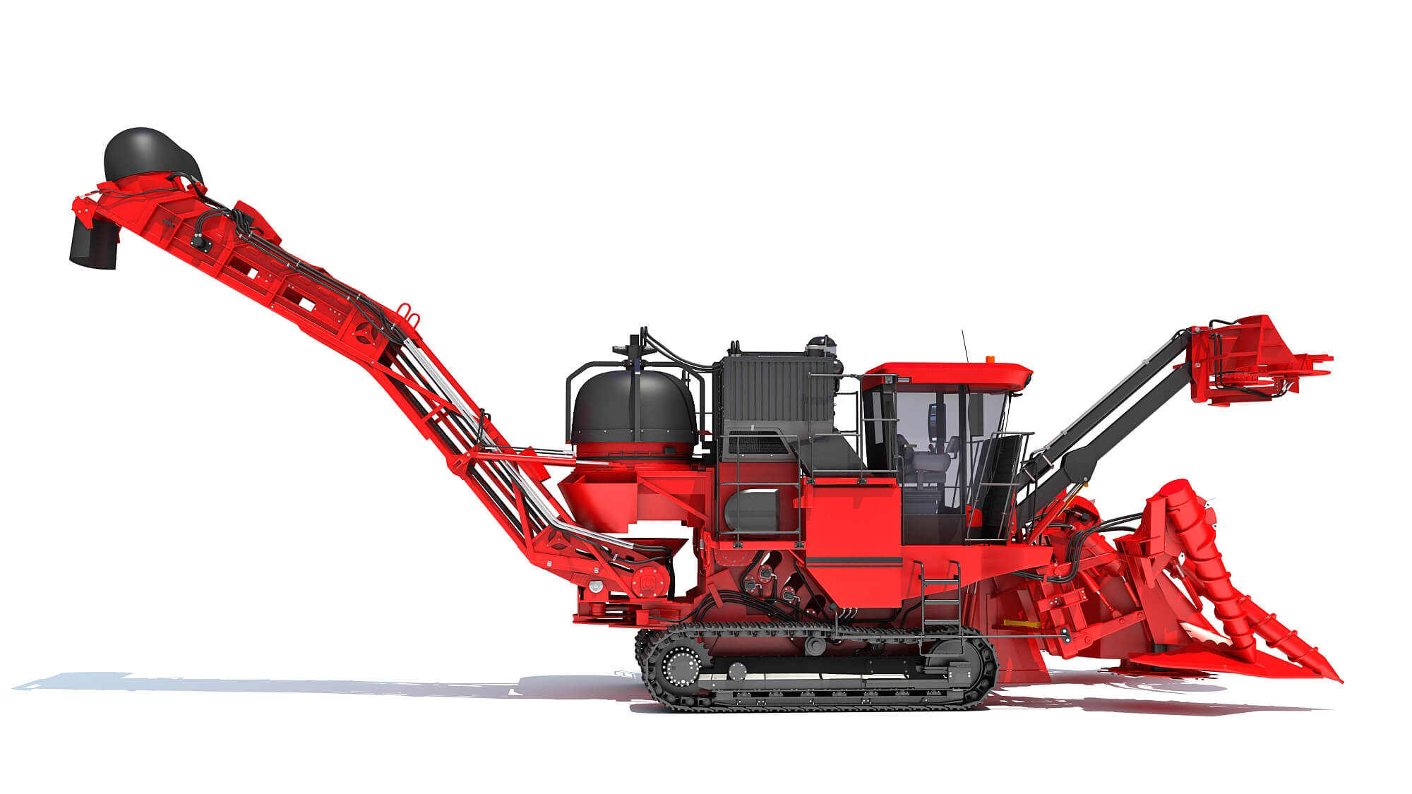 Sugar Cane Harvester - 3D Model by 3D Horse