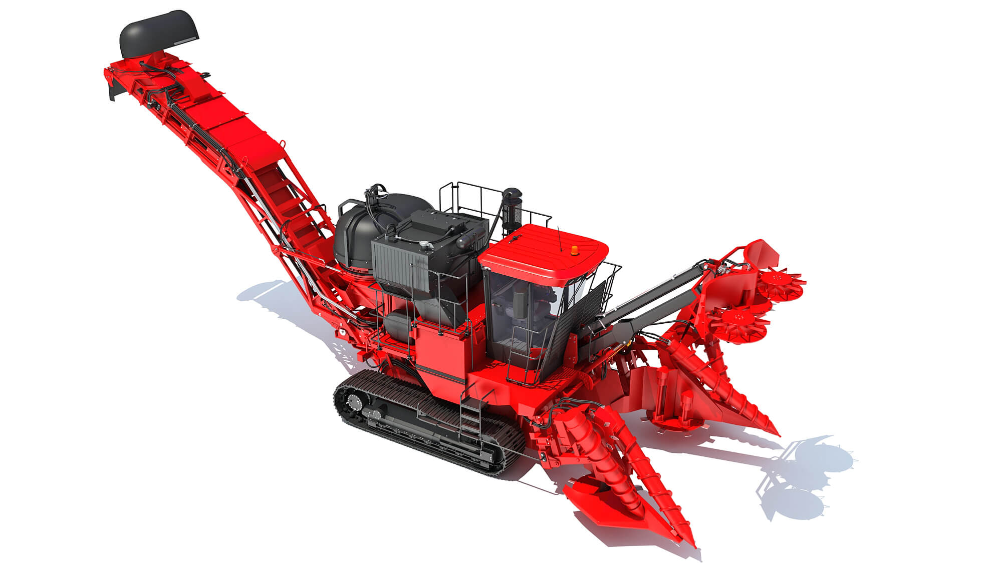 Sugar Cane Harvester - 3D Model by 3D Horse