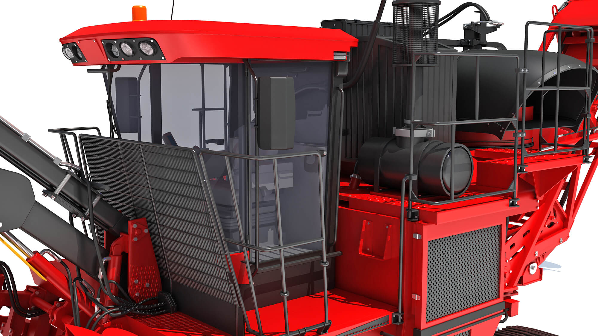 Sugar Cane Harvester - 3D Model by 3D Horse