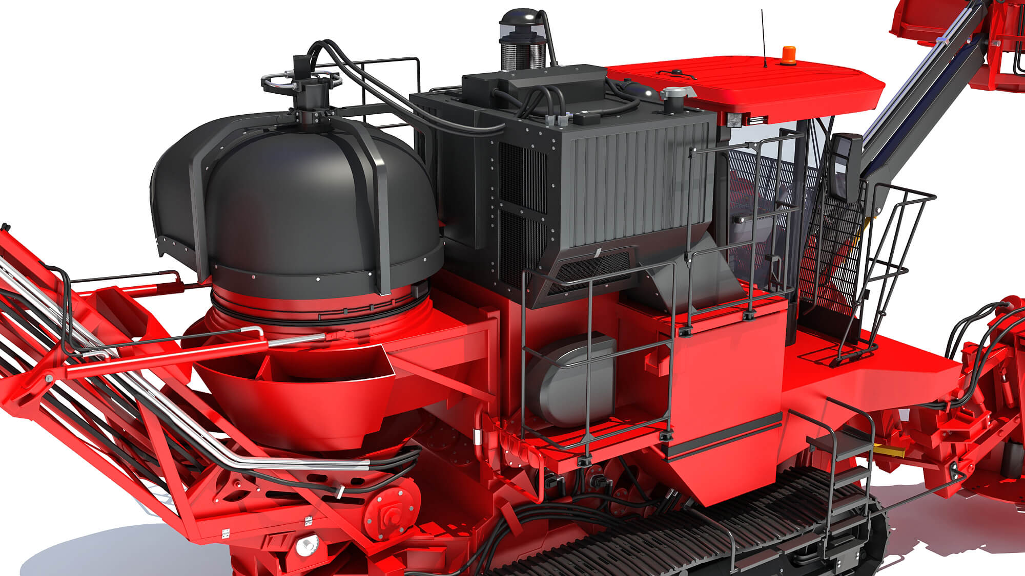 Sugar Cane Harvester - 3D Model by 3D Horse