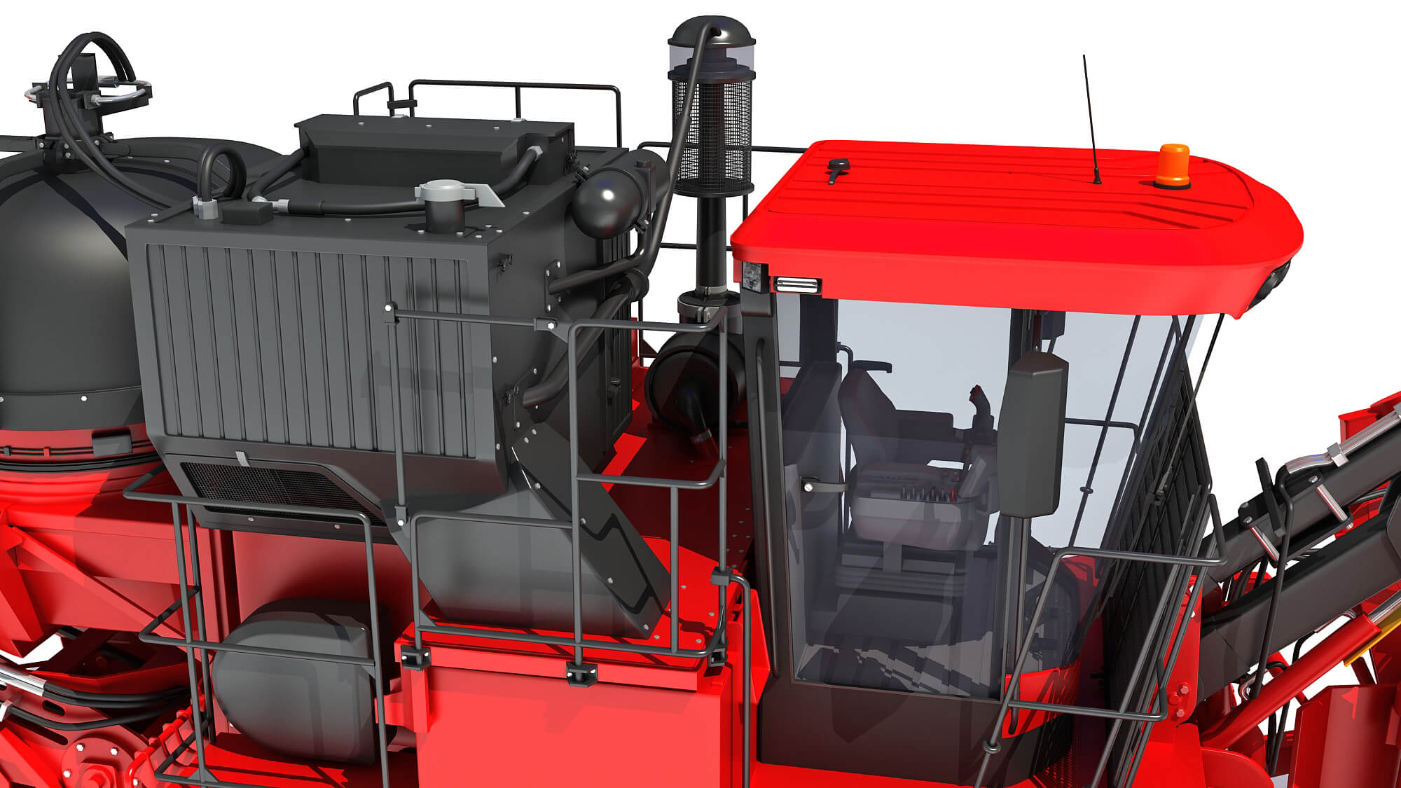 Sugar Cane Harvester - 3D Model by 3D Horse