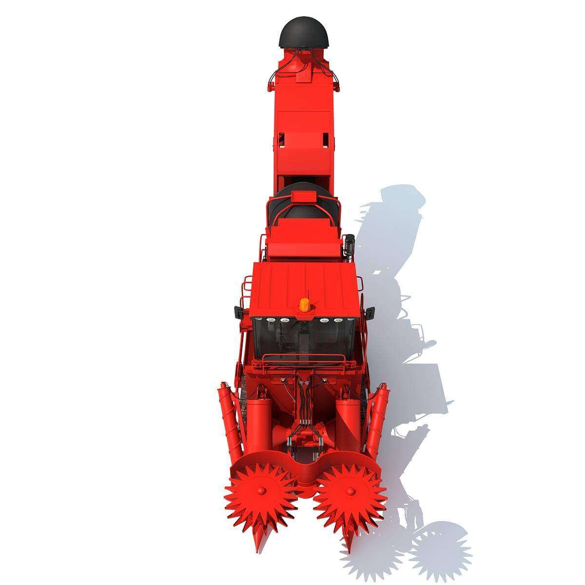 Sugar Cane Harvester - 3D Model by 3D Horse