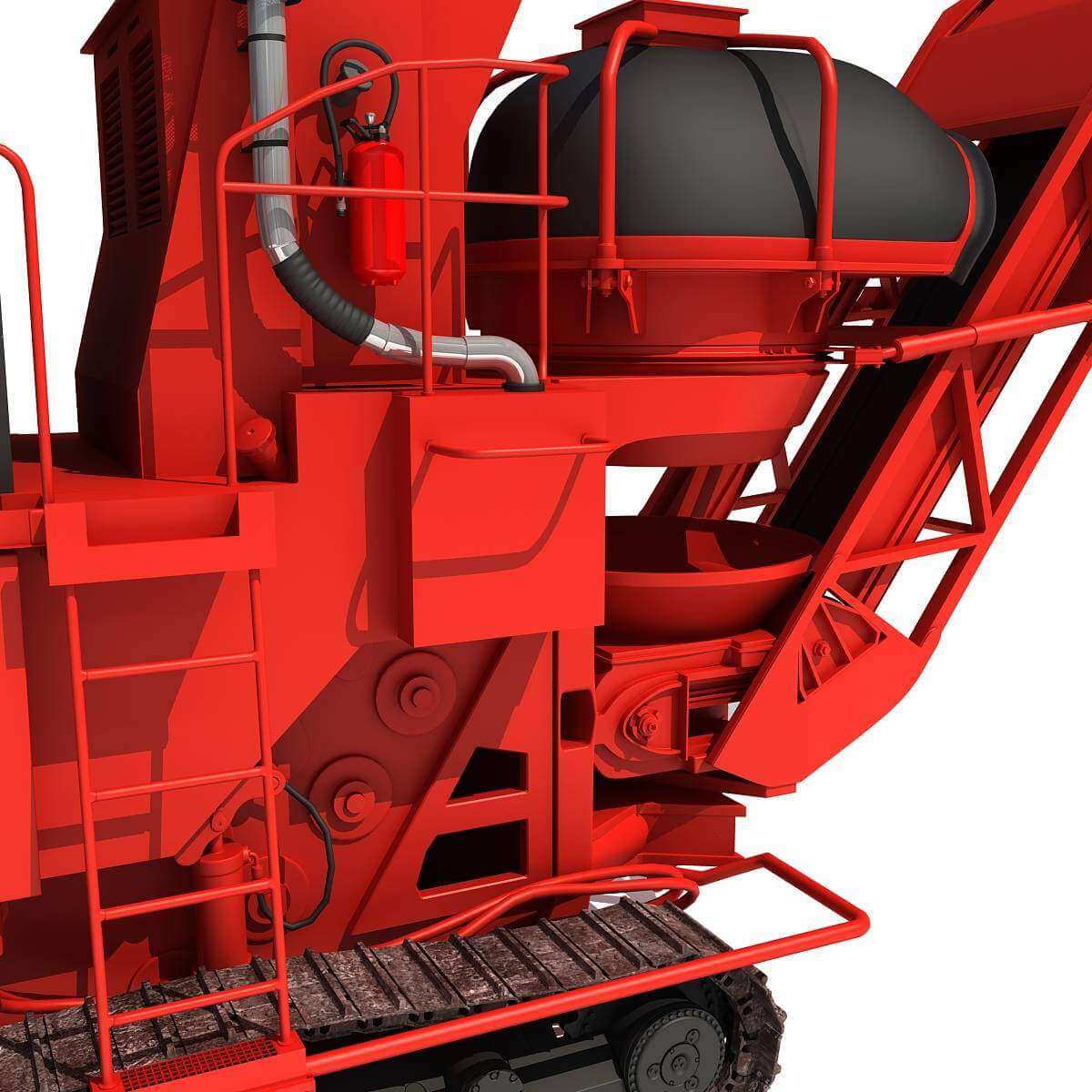 Sugar Cane Harvester - 3D Model by 3D Horse