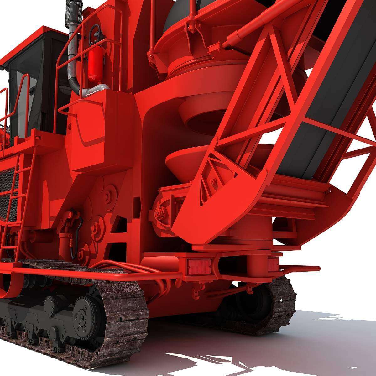 Sugar Cane Harvester - 3D Model by 3D Horse