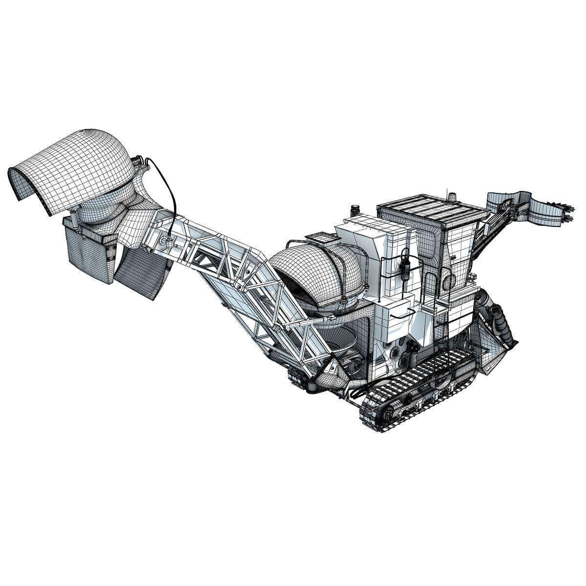 Sugar Cane Harvester - 3D Model by 3D Horse