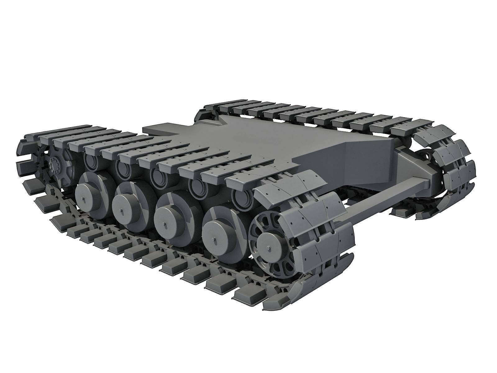 Tank Track - 3D Model by 3D Horse
