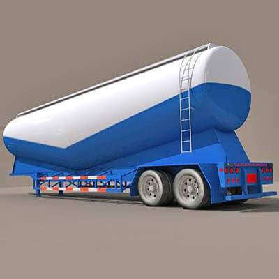 Tanker Trailer 06 - 3D Model by 3D Horse