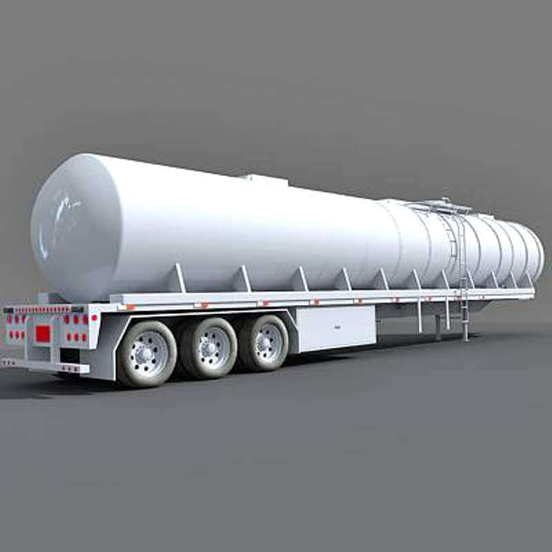 Tanker Trailer 07 - 3D Model by 3D Horse