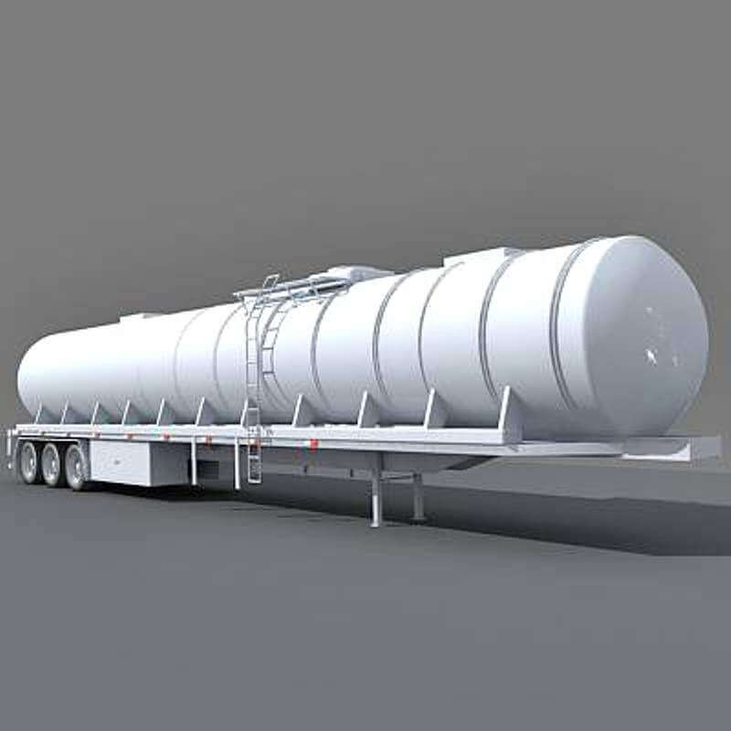 Tanker Trailer 07 - 3D Model by 3D Horse