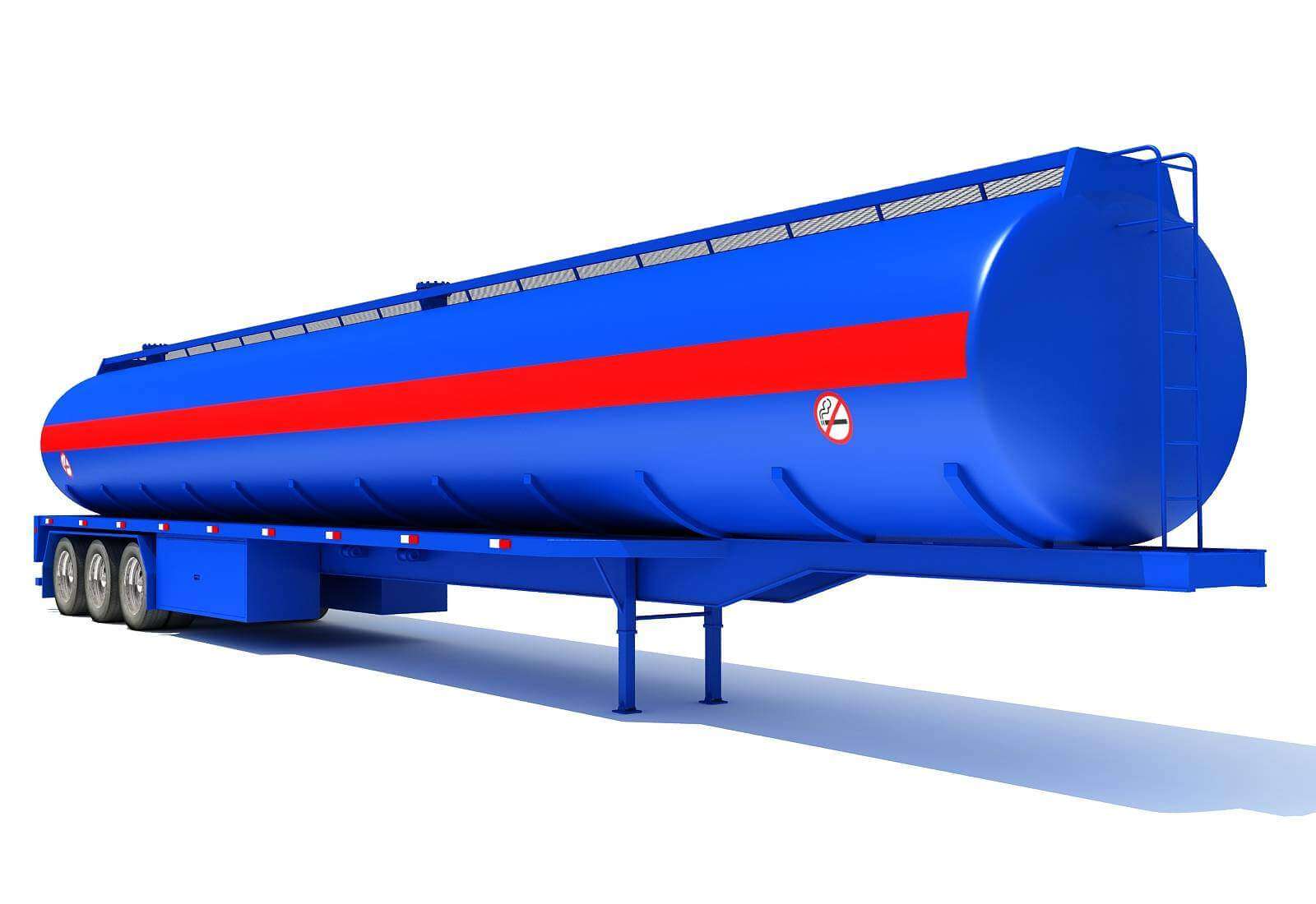 Tanker Trailer - 3D Model by 3D Horse