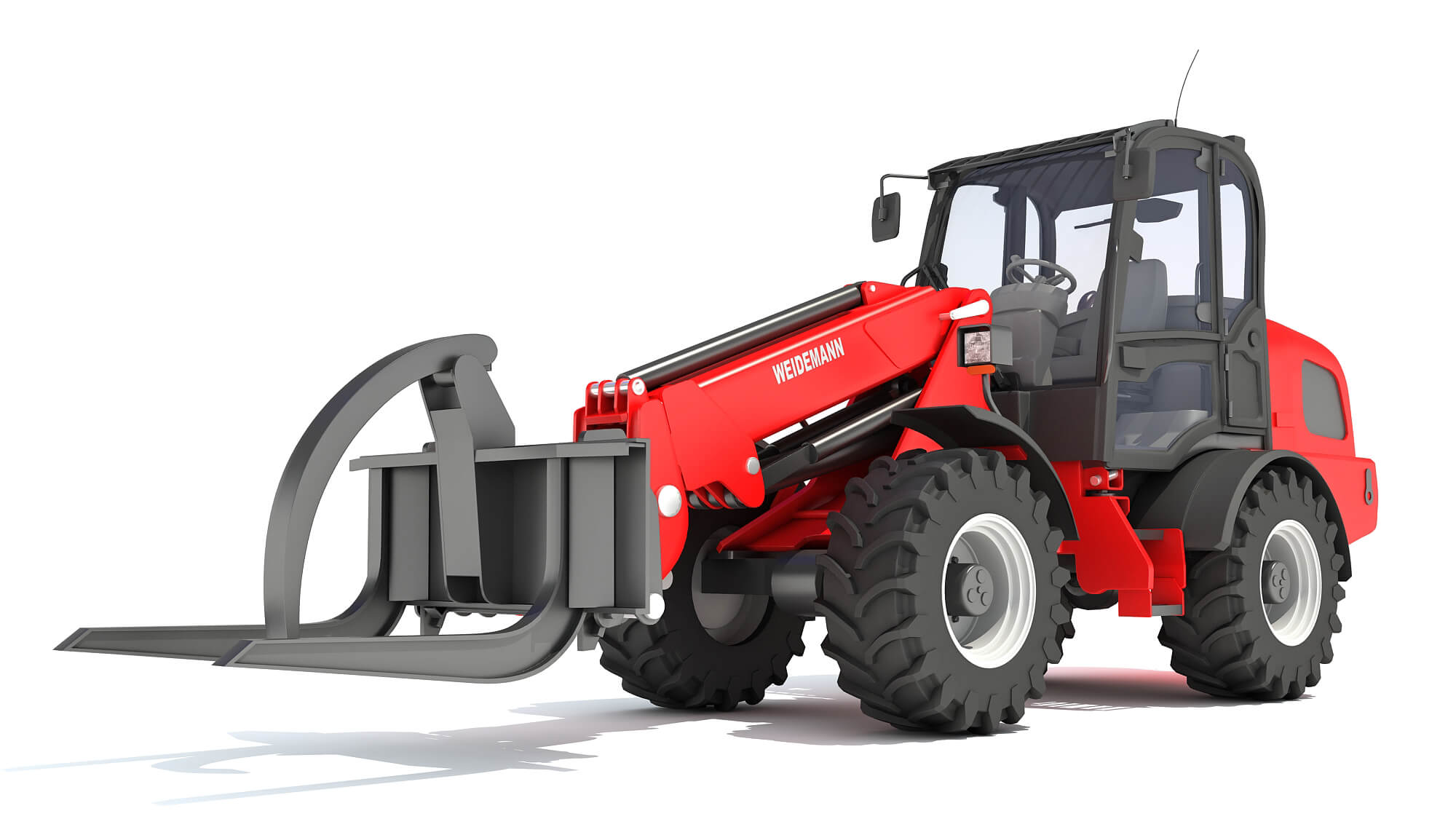 Telehandler Forklift - 3D Model by 3D Horse