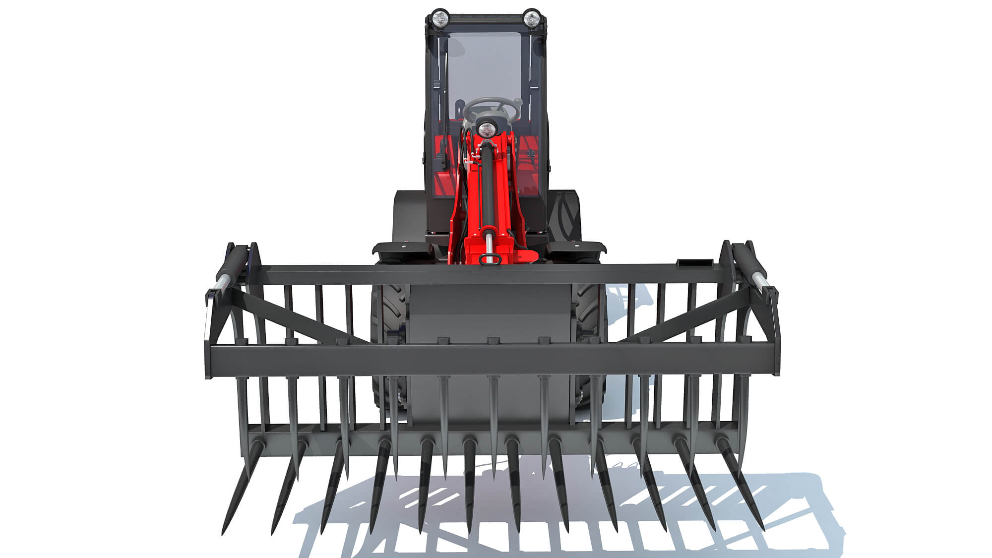 Telehandler Forklift - 3D Model by 3D Horse