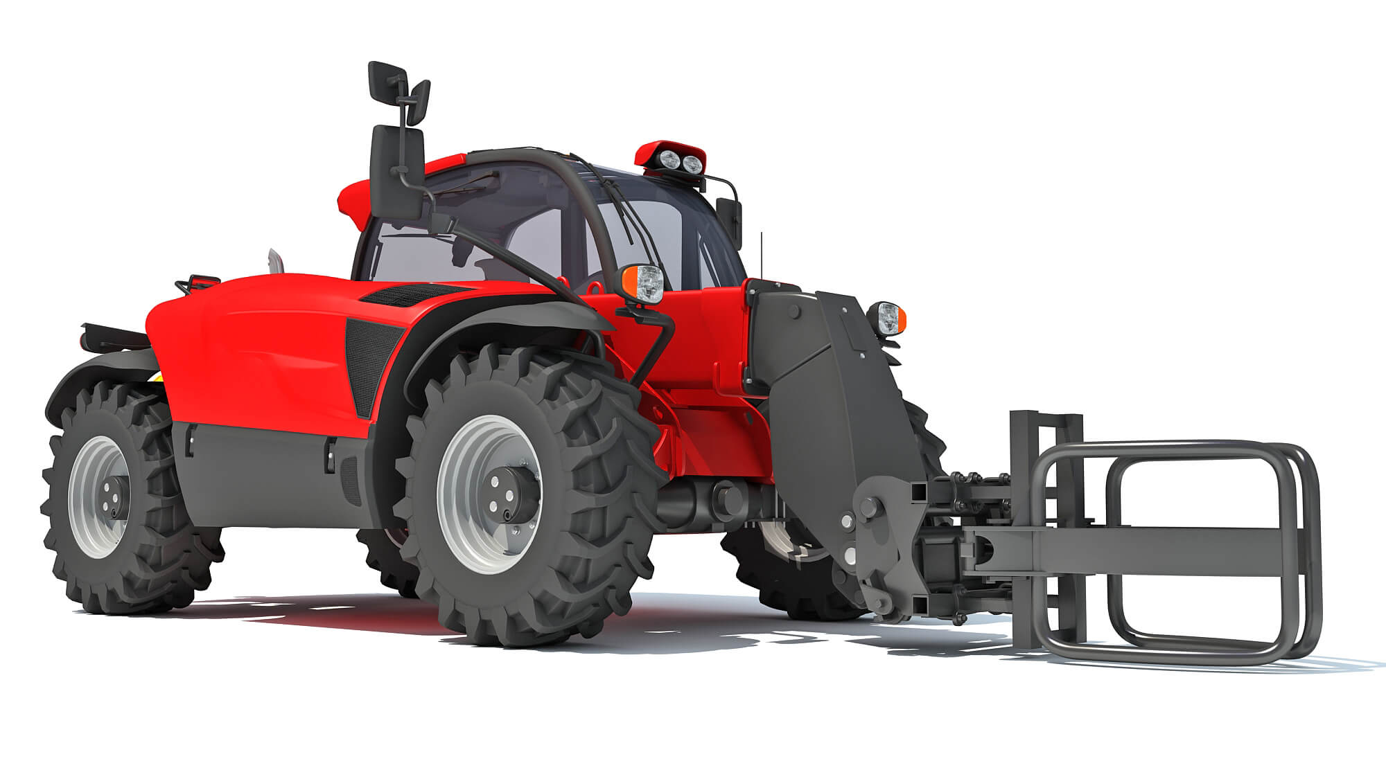 Telescopic Handler 3D by 3D Horse