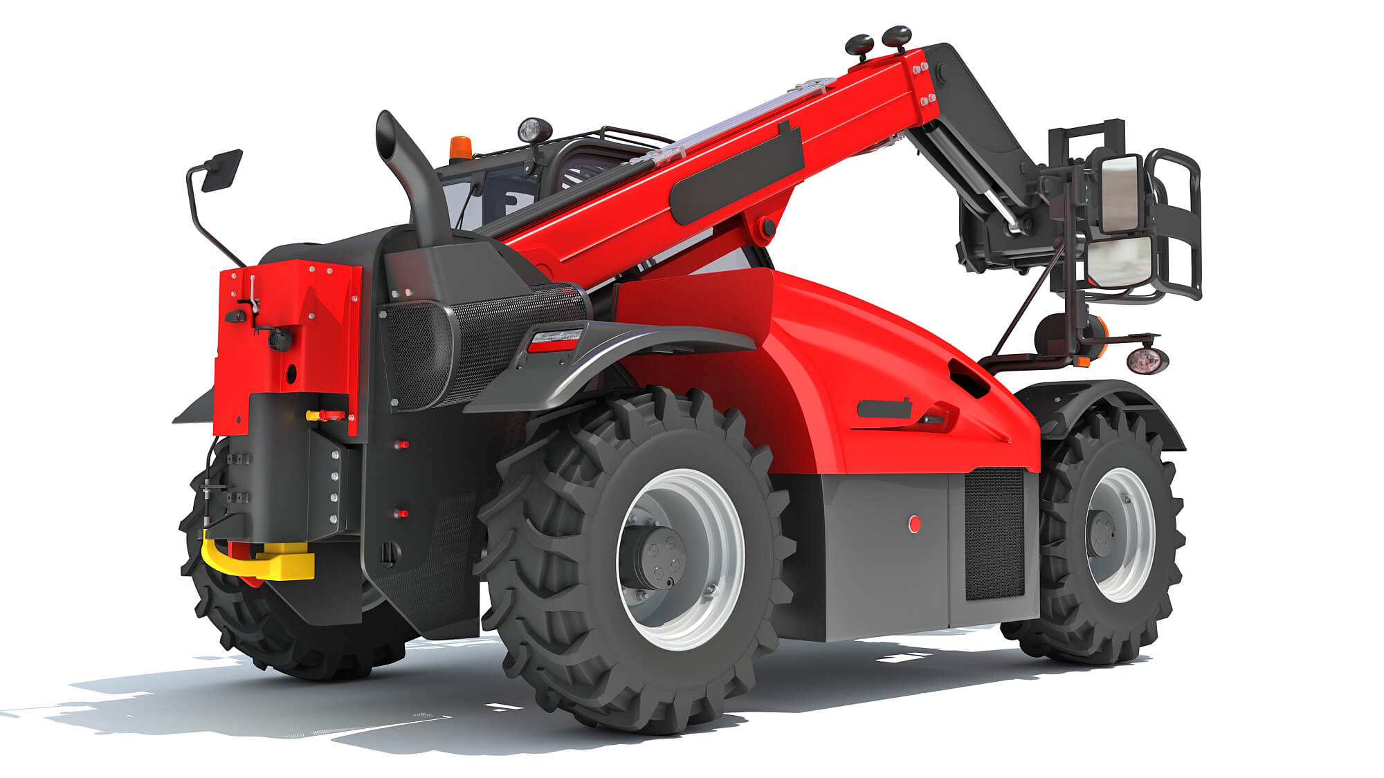 Telescopic Handler Telehandler Forklift - 3D Model by 3D Horse