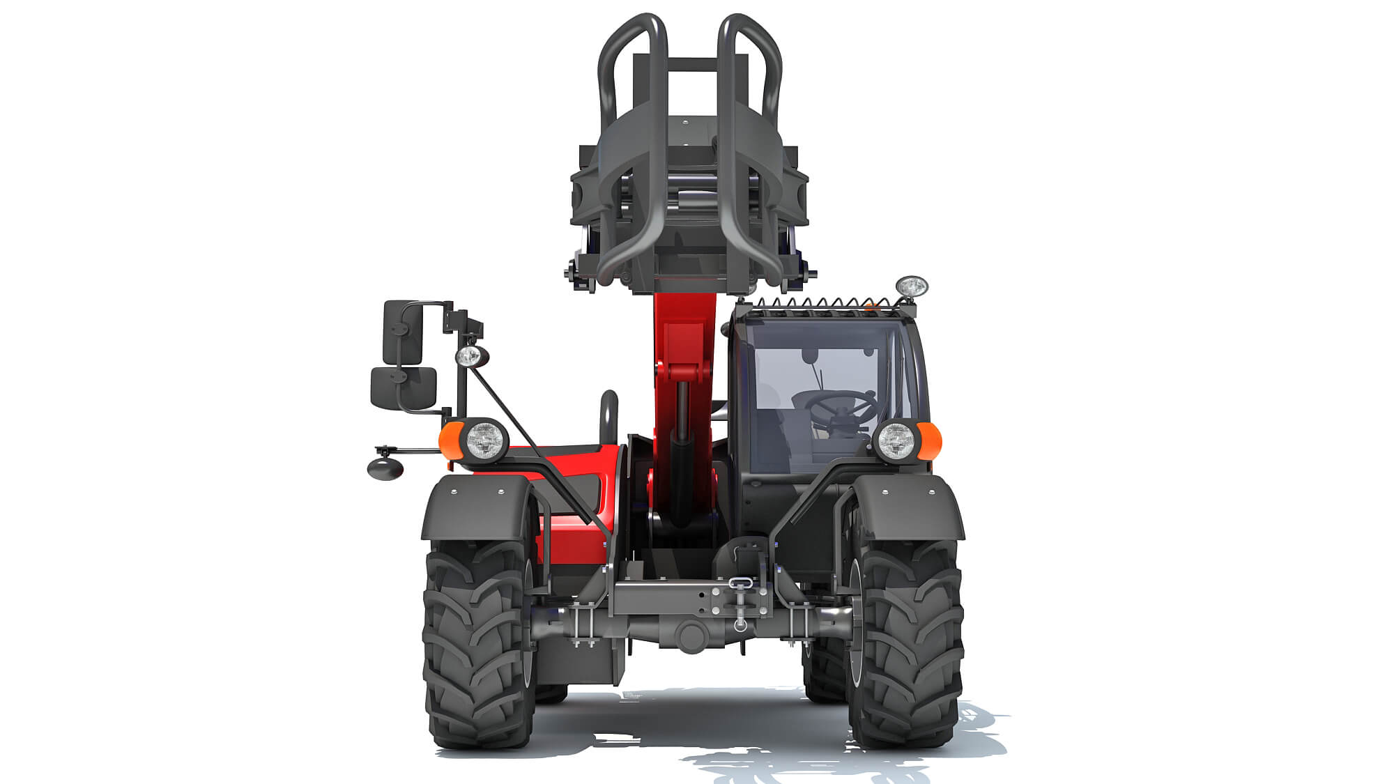 Telescopic Handler Telehandler Forklift - 3D Model by 3D Horse