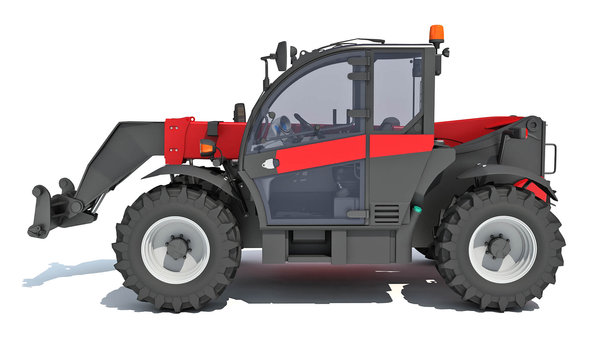 Telescopic Handler - 3D Model by 3D Horse