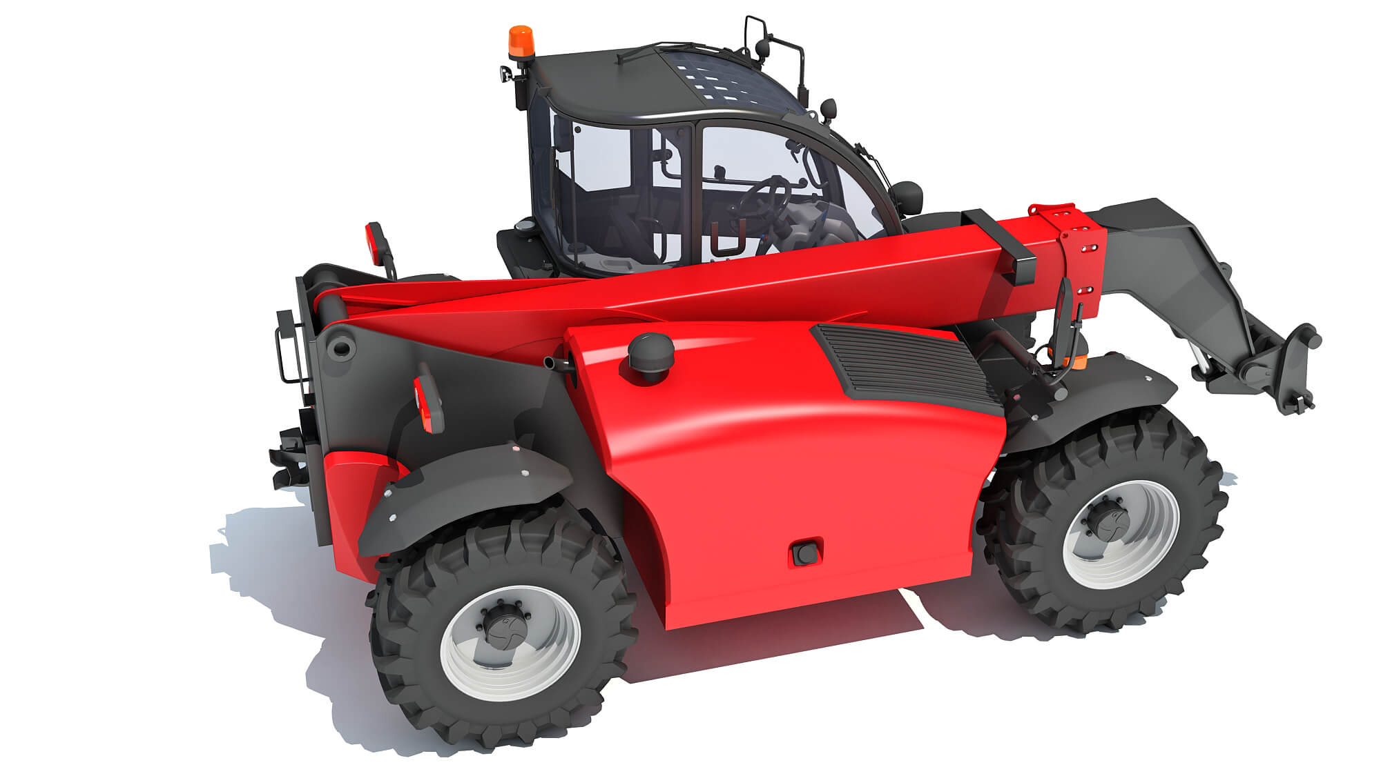 Telescopic Handler - 3D Model by 3D Horse