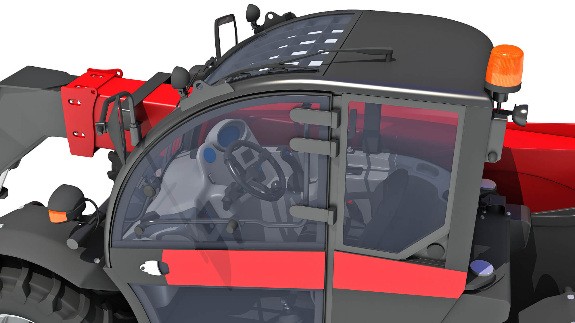 Telescopic Handler - 3D Model by 3D Horse