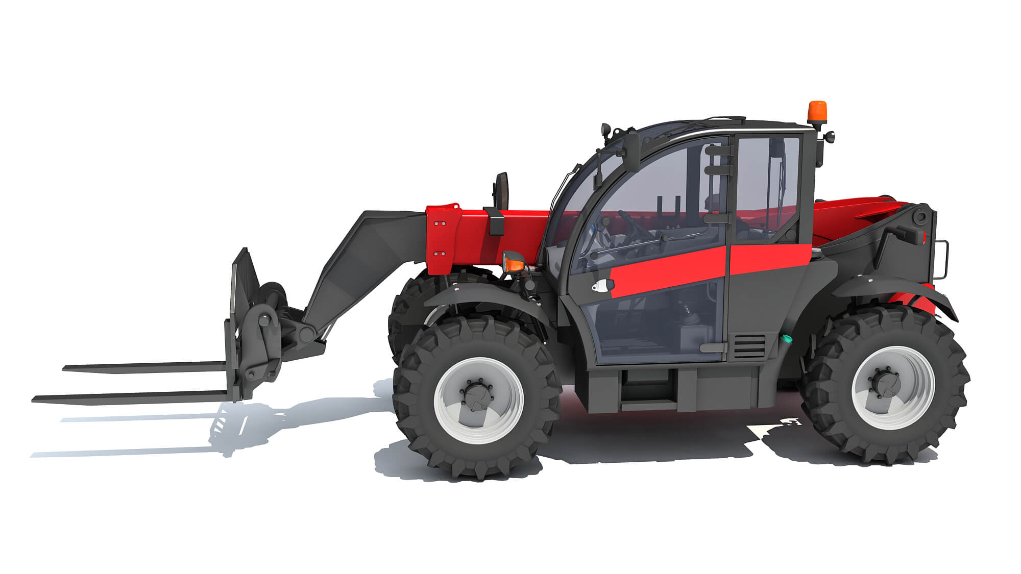 Telescopic Telehandler - 3D Model by 3D Horse