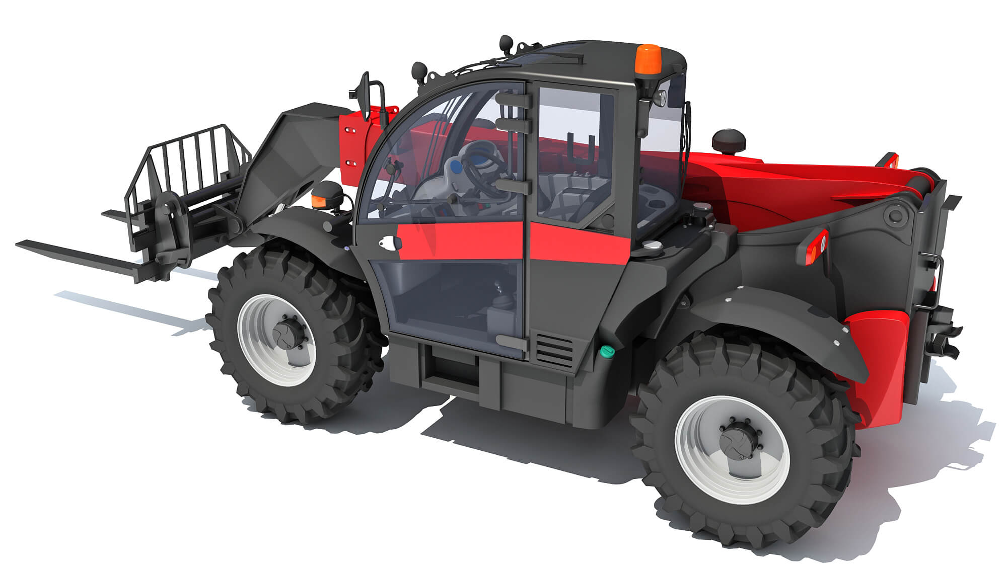 Telescopic Telehandler - 3D Model by 3D Horse