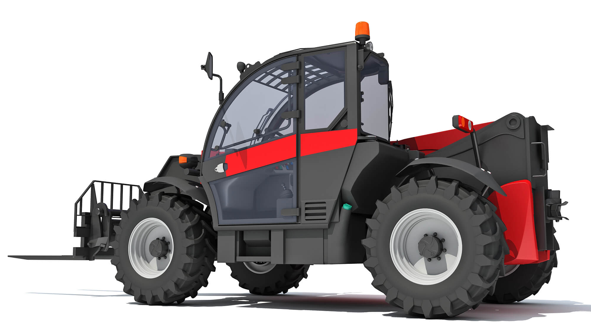 Telescopic Telehandler - 3D Model by 3D Horse