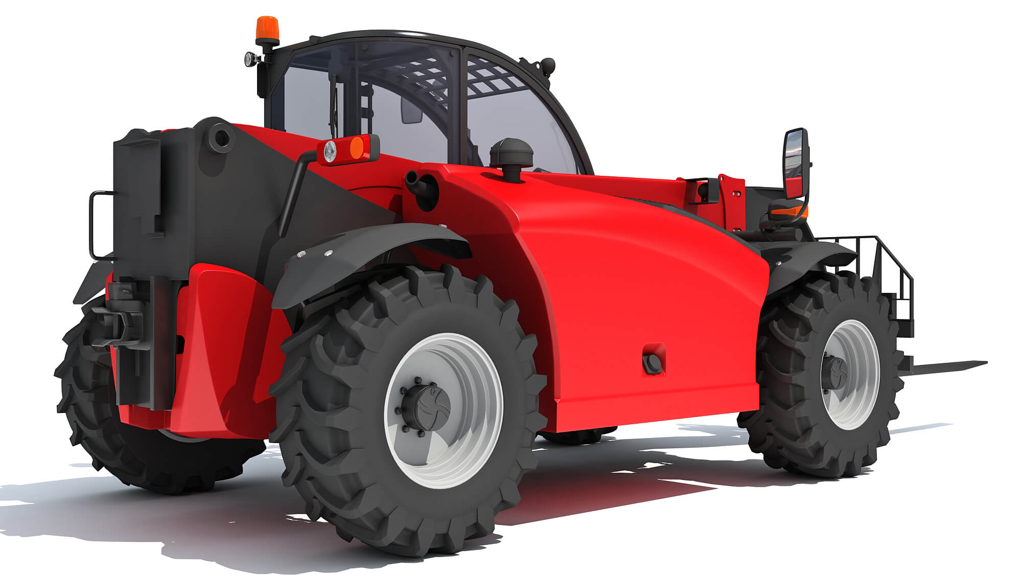 Telescopic Telehandler - 3D Model by 3D Horse