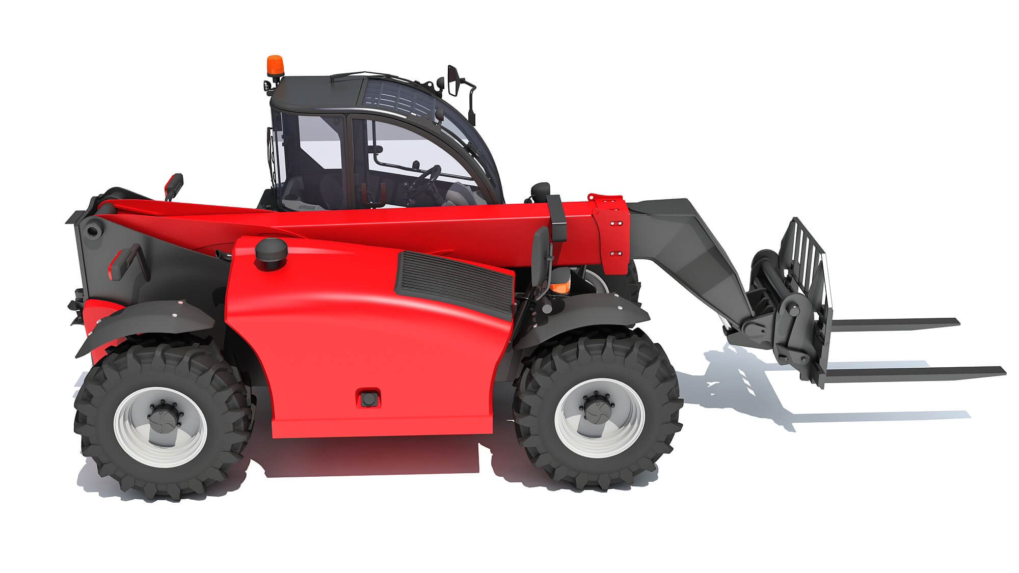 Telescopic Telehandler - 3D Model by 3D Horse
