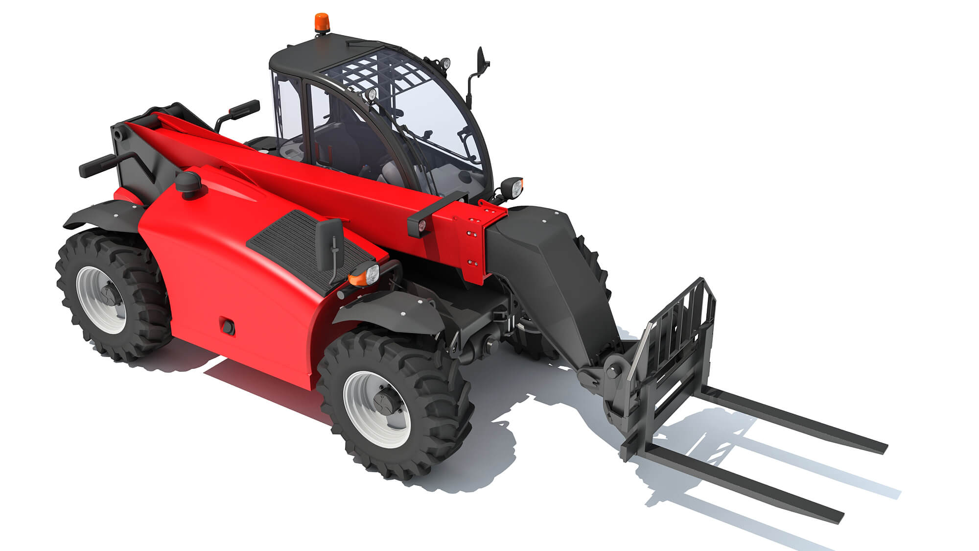 Telescopic Telehandler - 3D Model by 3D Horse