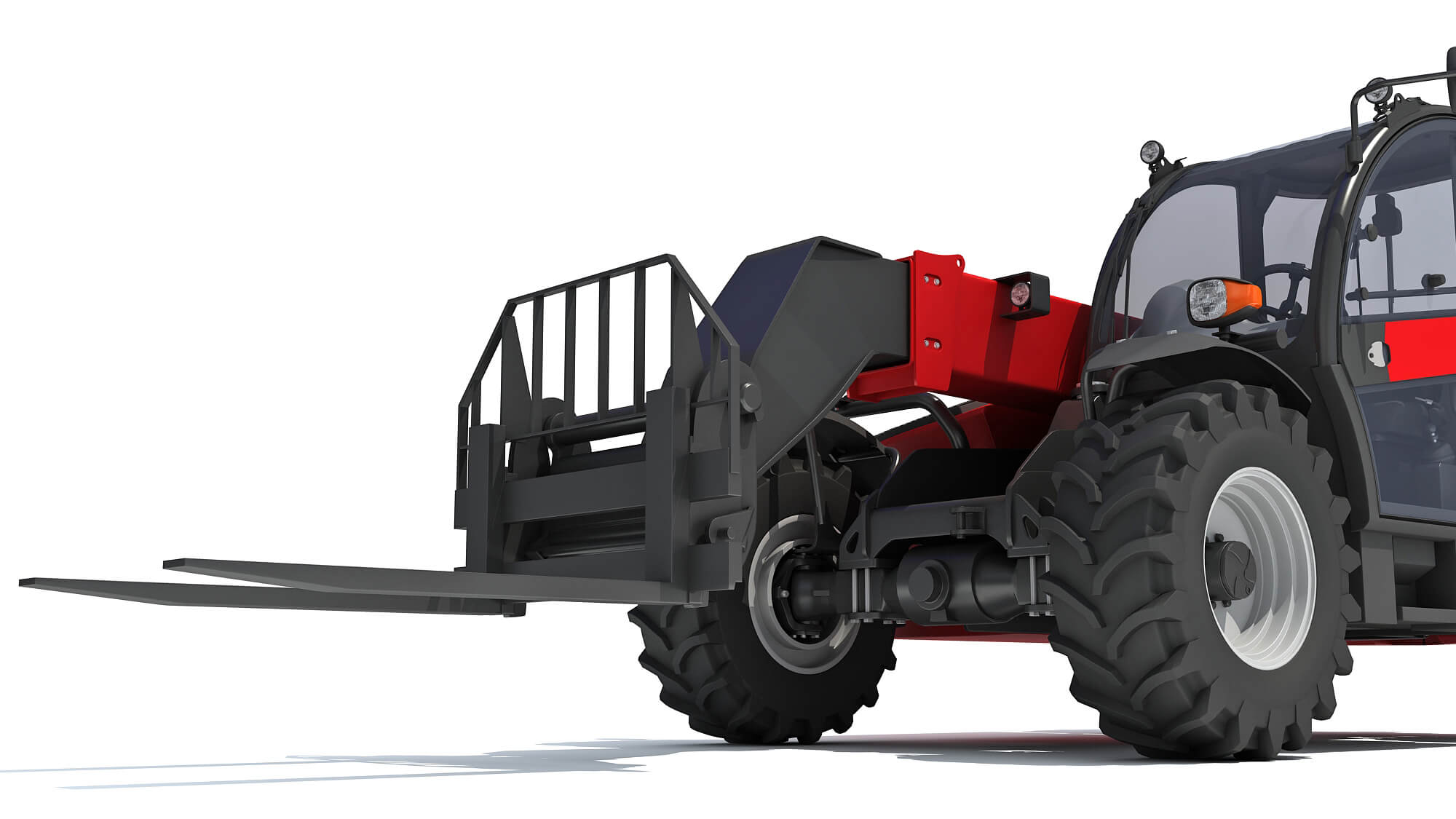 Telescopic Telehandler - 3D Model by 3D Horse